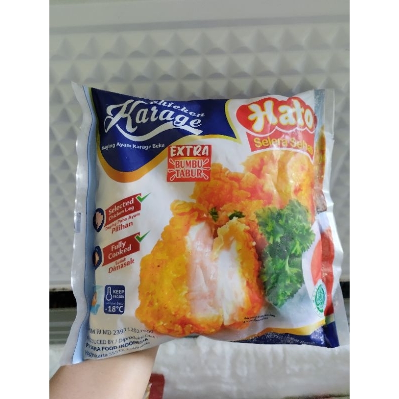 Jual Hato Chicken Karage uk 500 gr | Shopee Indonesia