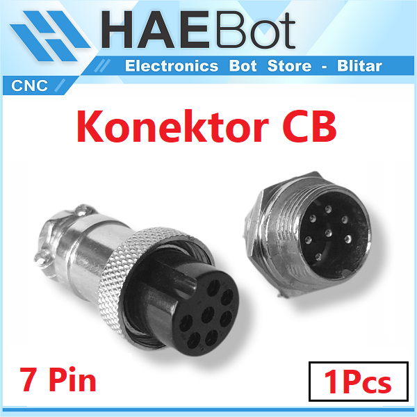 Jual [HAEBOT] Jack Konektor Connector CB 2 3 4 5 6 7 8 Pin Male Female ...