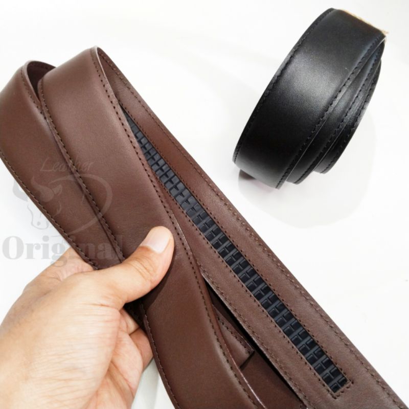 Jual TALI Sabuk Ikat Pinggang Pria 100% ORIGINAL Kulit Asli Model REL ...
