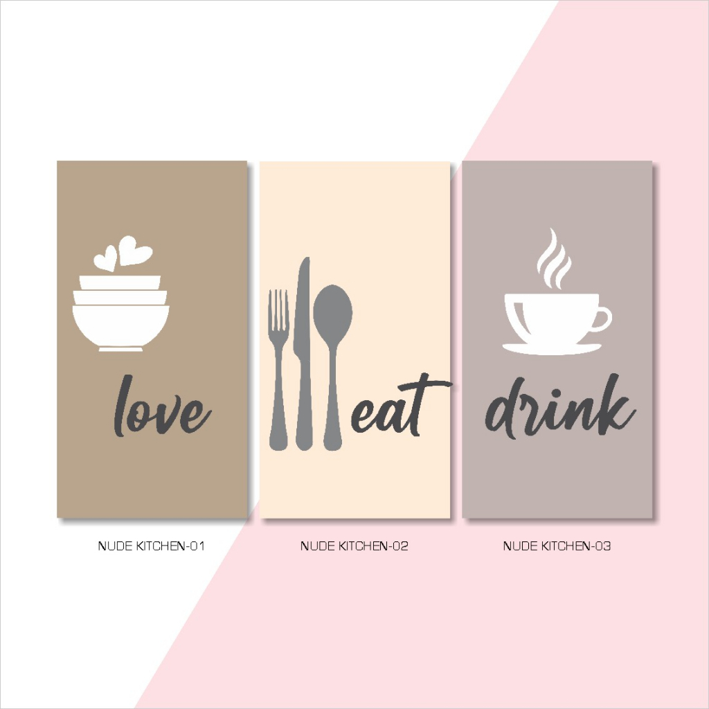 Jual Prima Shabby Craft Hiasan Pajangan Dekorasi Dinding Poster Kayu Wall Decor Nude Kitchen ...