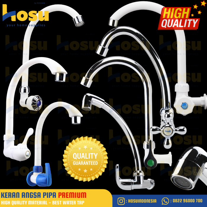 Jual HOSU Keran Leher Angsa Kran Dapur Cuci Piring Keran Tanam Tembok ...
