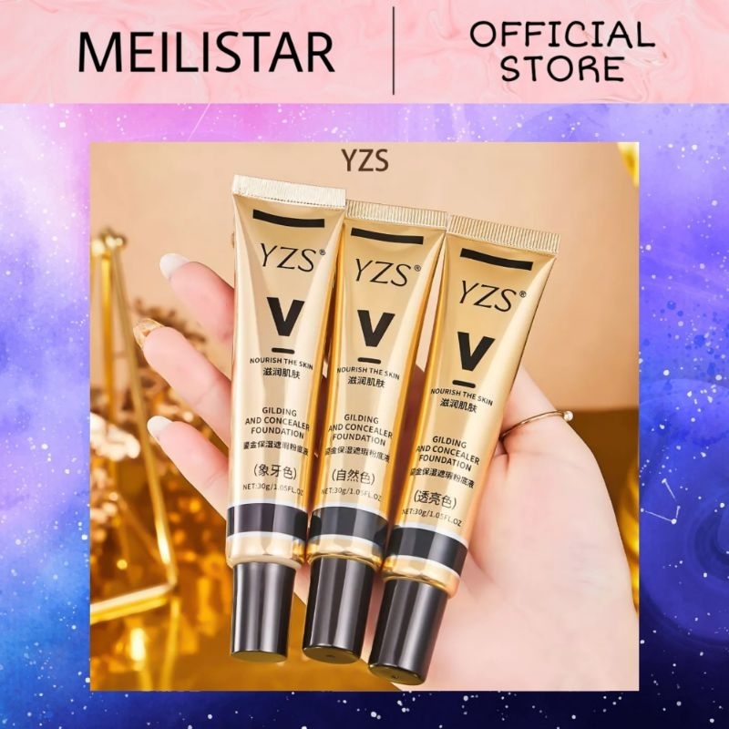Jual YZS GILDING CONCEALER LIGHTENING FOUNDATION FULL COVERAGE OIL ...
