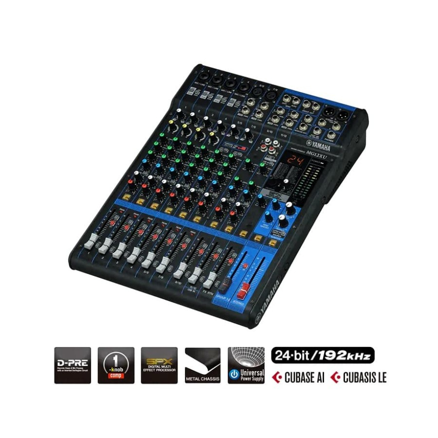 Jual Yamaha Mixer MG12XU MG12 XU MG-12XU MIXER ORIGINAL | Shopee Indonesia