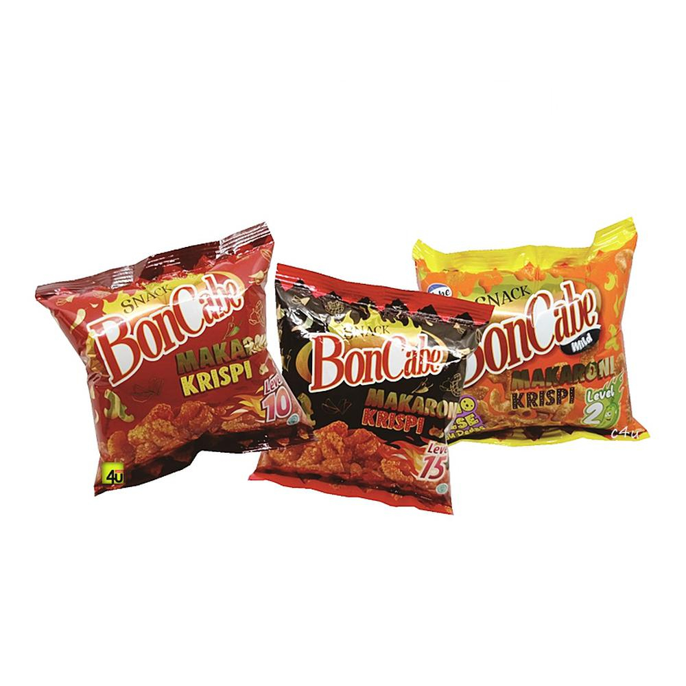 Jual Snack BonCabe Makaroni Krispi All Varian 10 Sachet 20 Gr | Shopee ...