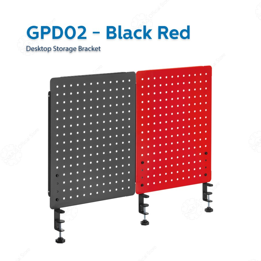 Jual Rak Papan Meja Modular Deskmount Pegboard DIY OXIMUS GPD01 GPD02 ...