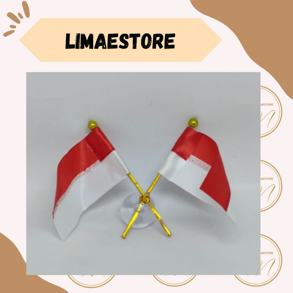 Jual Bendera Merah Putih Kecil Hiasan Mobil / Bendera Merah Putih ...