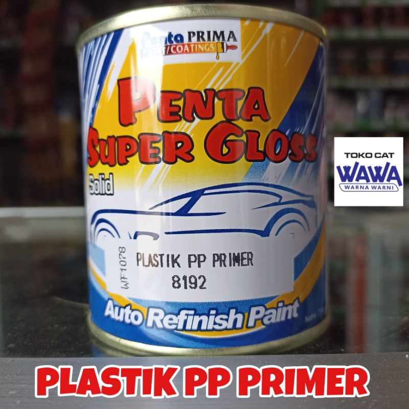 Jual cat dasar plastik pp primer penta super gloss 1liter dashboard dan ...