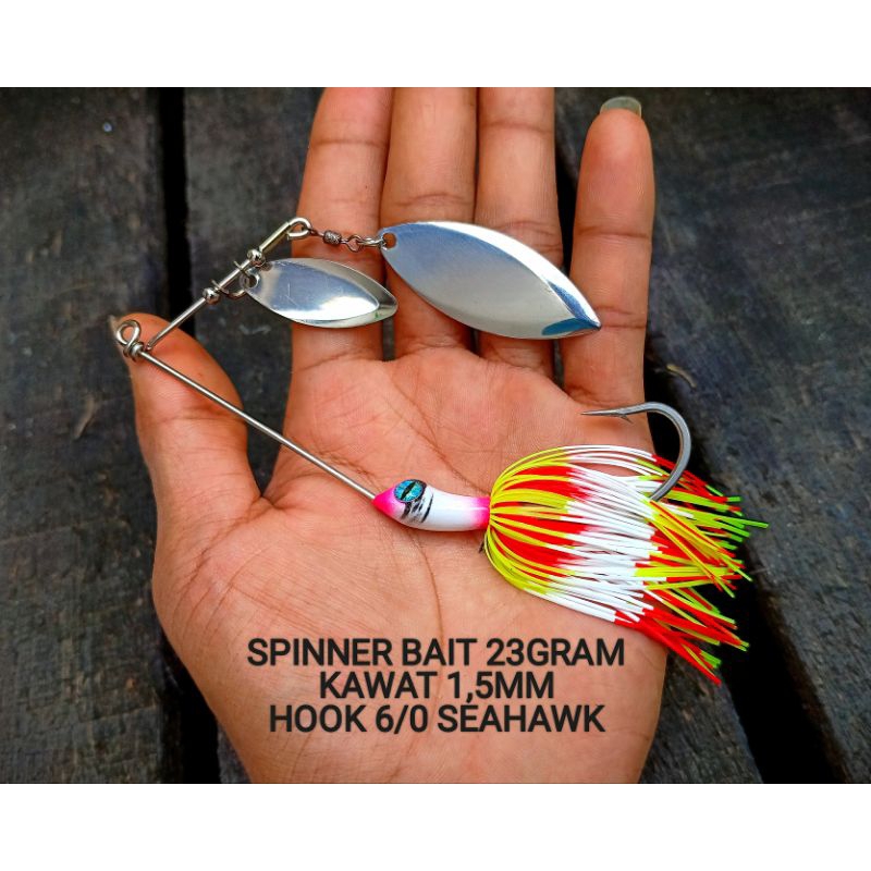 Jual UMPAN PANCING SPINNER BAIT 23GRAM. UMPAN CASTING TOMAN | Shopee ...