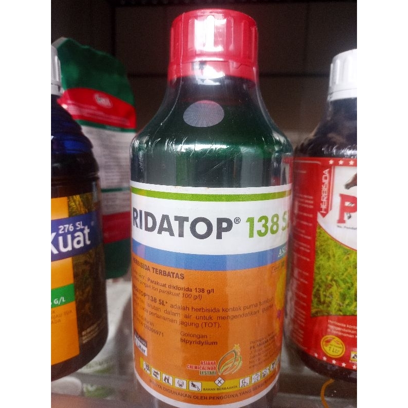 Jual HERBISIDA RIDATOP 138 SL 1 LITER PARAKUAT DIKLORIDA 138 G/L ...