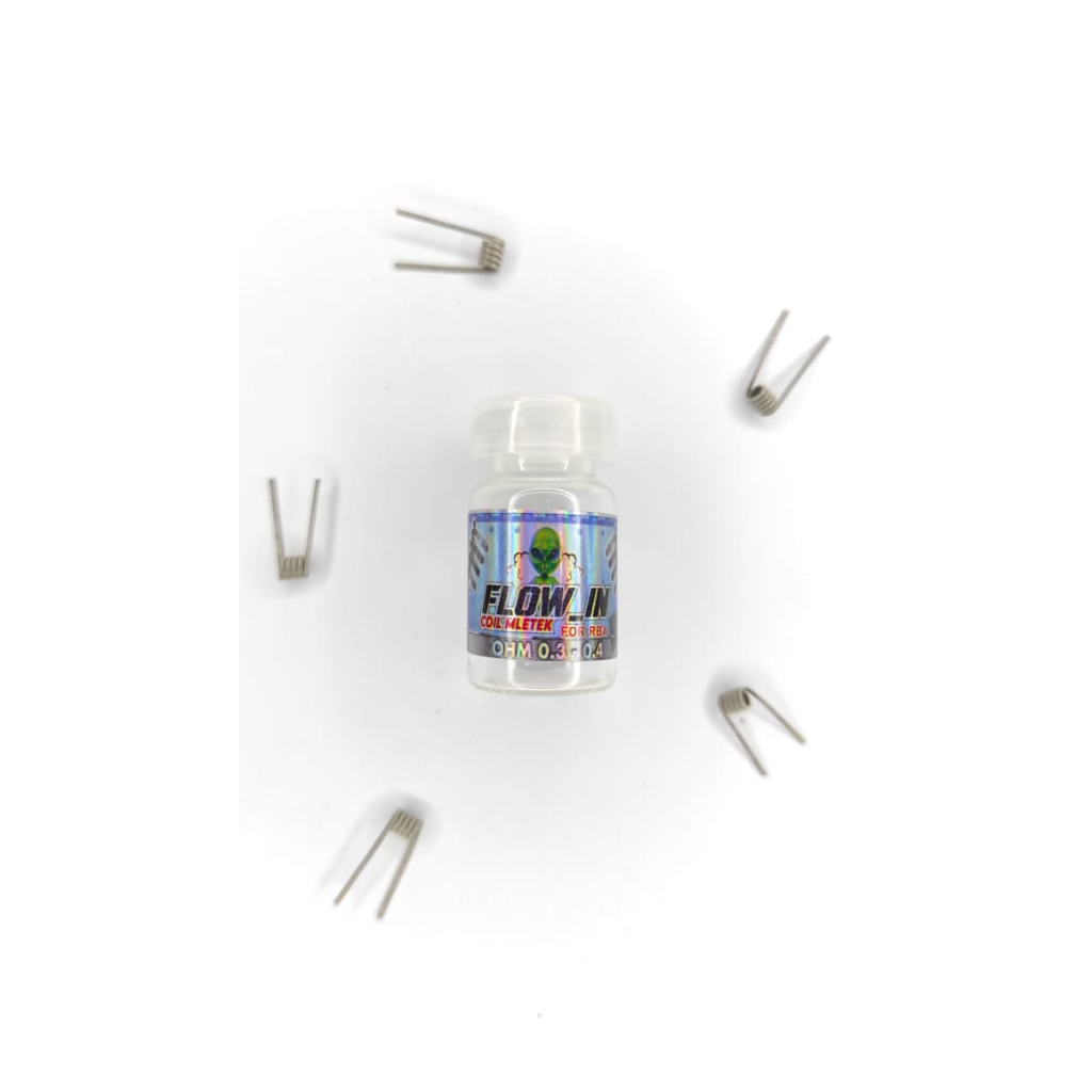 Jual Coil Flow-In Single Coil 0.3-0.4 Ohm Flow In Rba Coil Mletek ...