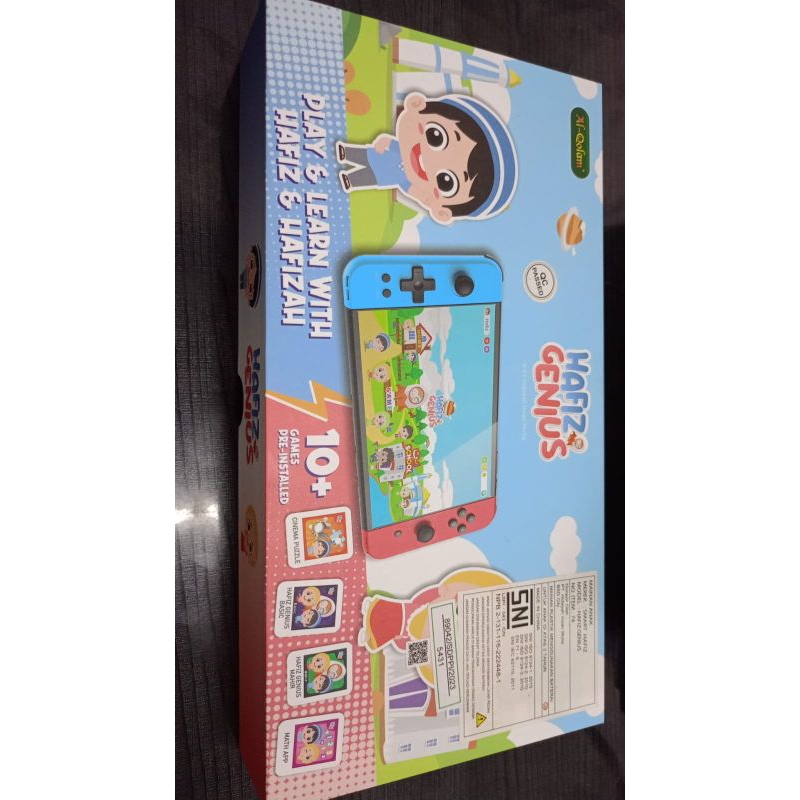 Jual Hafiz Genius/tab anak/mainan edukasi/gameboy/game islami | Shopee ...