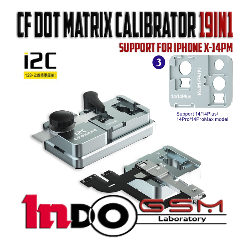 Jual i2C CF Dot Matrix Calibrator 19 in 1 Support For iPhone X-14PM CF ...