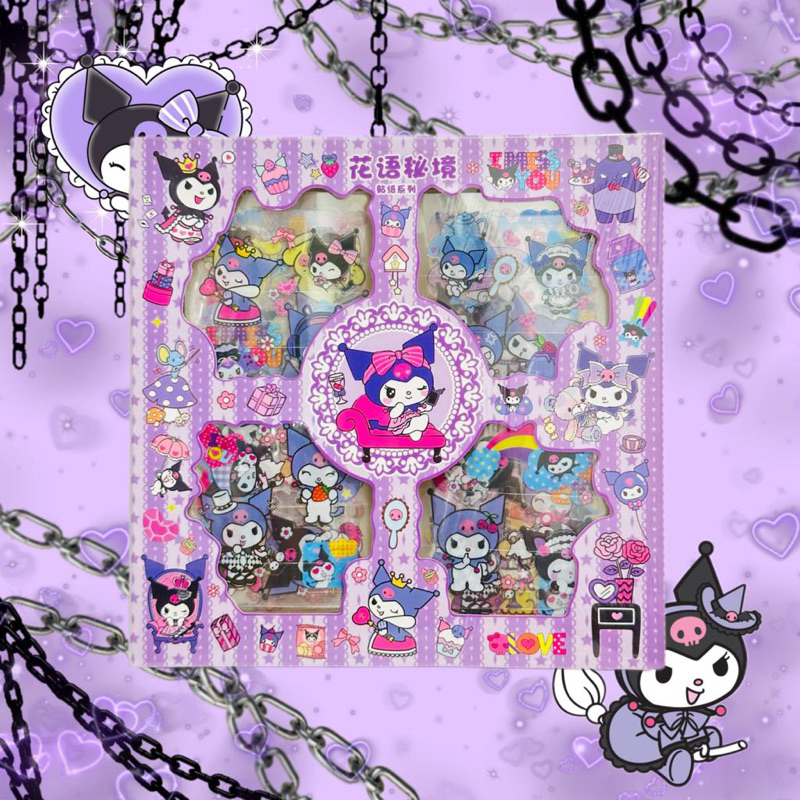 Jual Stiker Sanrio 100 lembar kartun korea Sticker waterproof | Shopee ...