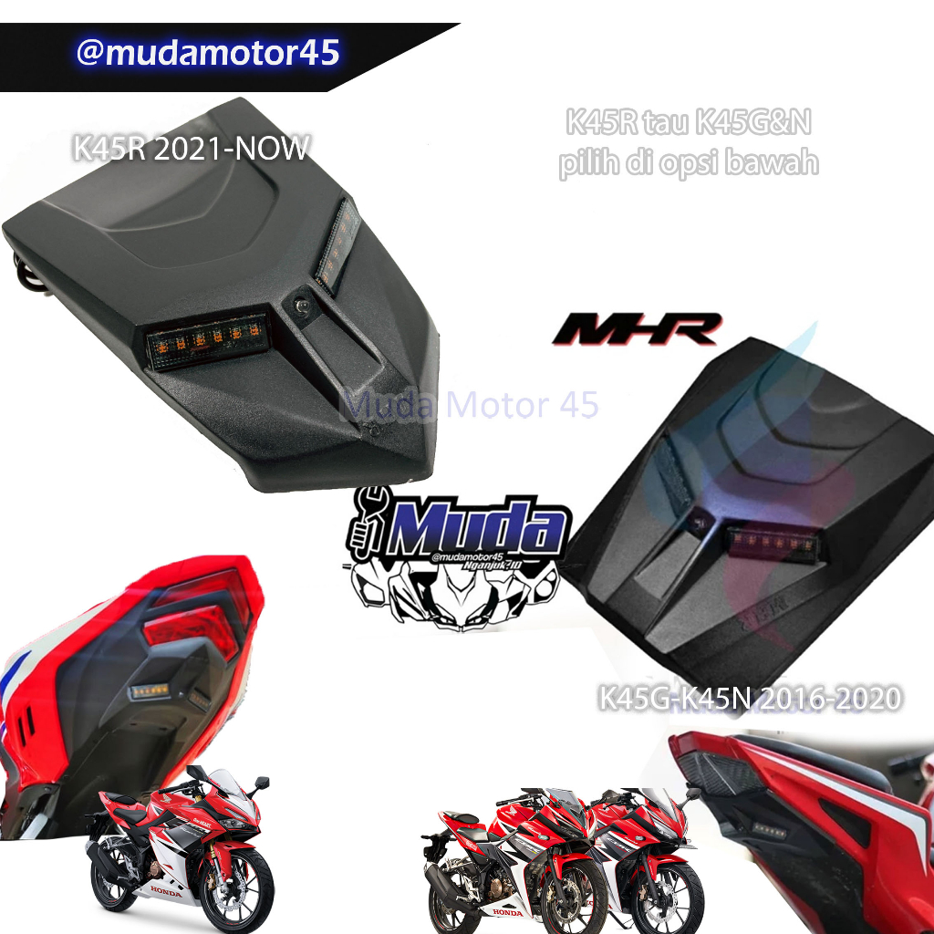 Jual UNDERTAIL CBR150R MHR FACELIFT K45G K45N COVER BAWAH KOLONG SPAKBOR FENDER ELIMINATOR CBR ...