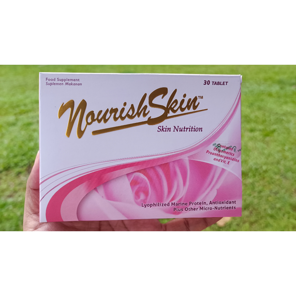 Jual Nourish Skin 15 / 30 / 60 Tablet Suplemen Kulit Berminyak ...