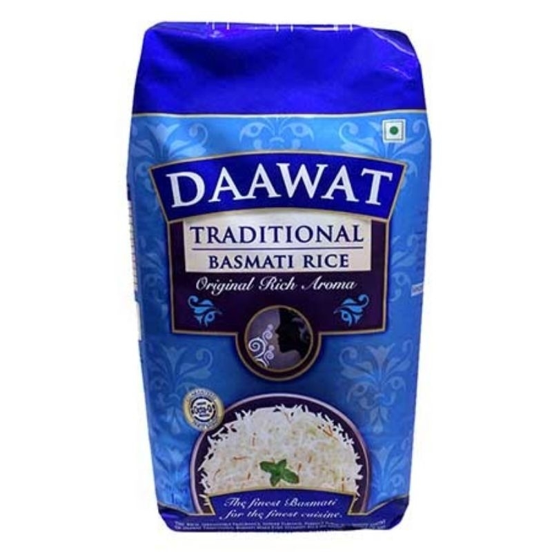 Jual Daawat Traditional Basmati Rice 1 Kg | Shopee Indonesia