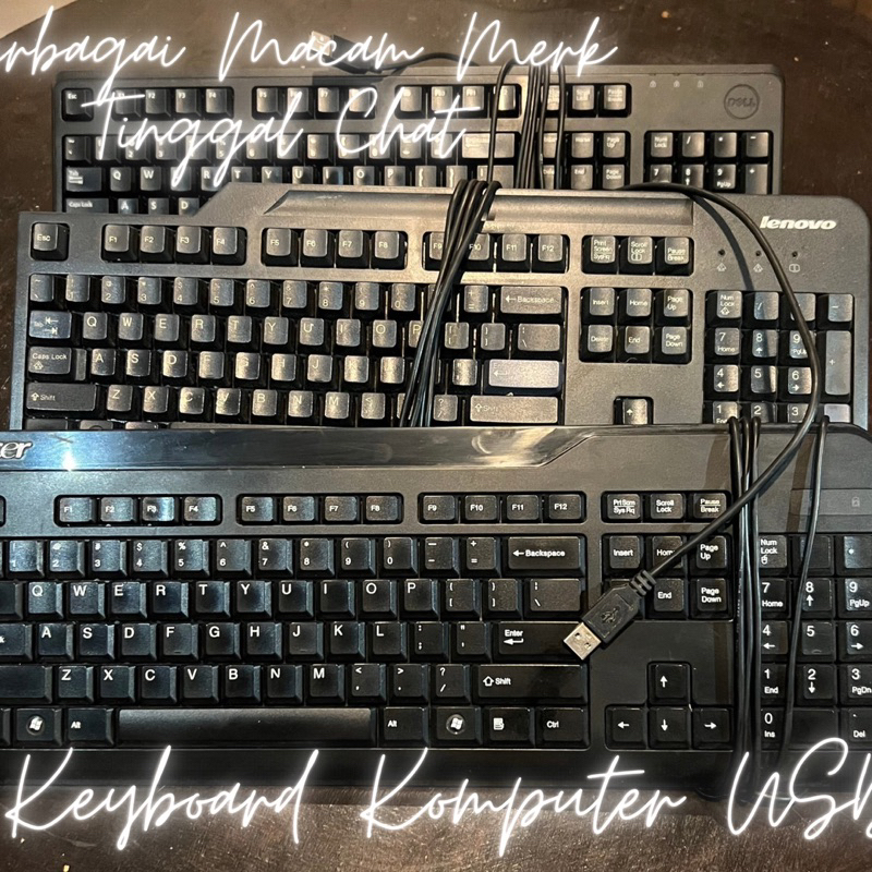Jual keyboard komputer usb murah dan bergaransi | Shopee Indonesia