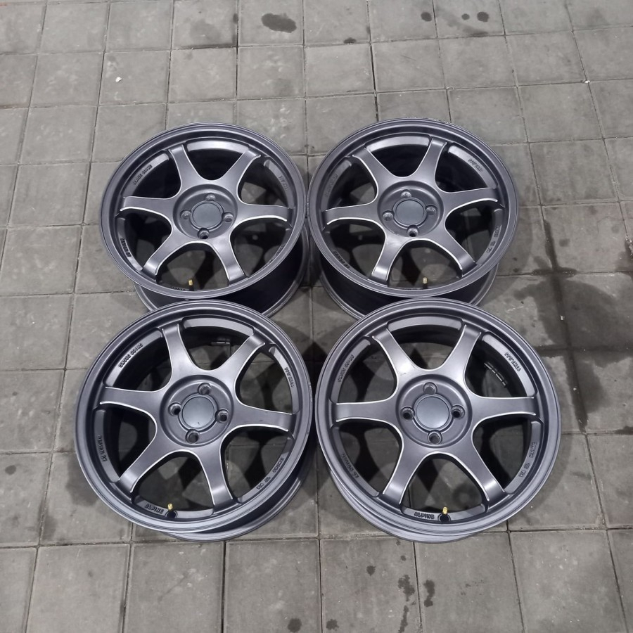 Jual VELG MOBIL RACING TE37 R17X7,5 PCD 4X100 ET40 MOBILIO, SIGRA ...