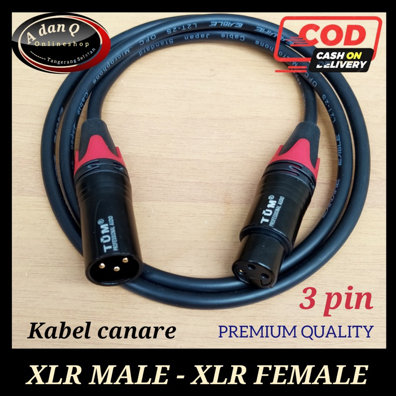 Jual Kabel xlr male to female | Shopee Indonesia