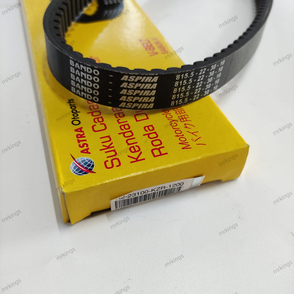 Jual Van Belt VBELT ASPIRA KZR VARIO 125 CBS ESP H2-23100-KZR-1200 s ...