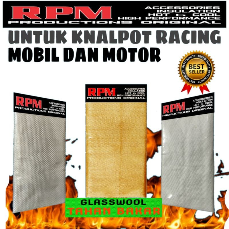 Jual Glasswool Racing Glasswool Gasbul Gespul | Shopee Indonesia