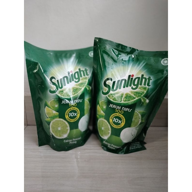 Jual Sunlight Jeruk Nipis 100 Cairan Pencuci Piring Refill 1500ml | Shopee Indonesia
