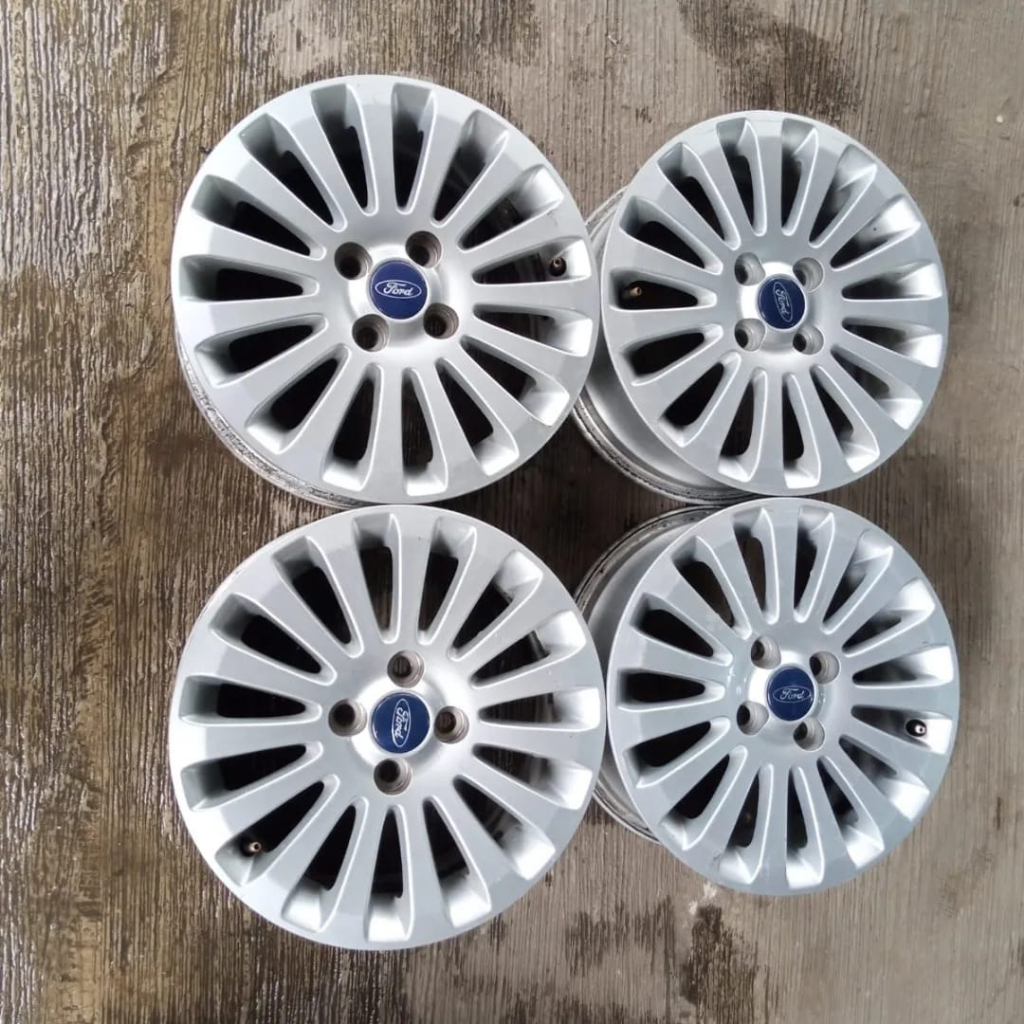 Jual VELG ORIGINAL FORD FIESTA RING 15X5,5 ET 47,5 HOLE 4X100 | Shopee ...
