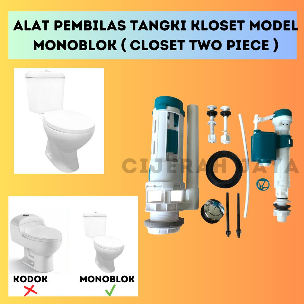 Jual Pelampung Kloset Model Toto Pencet Dual Flush / Sparepart Closet ...