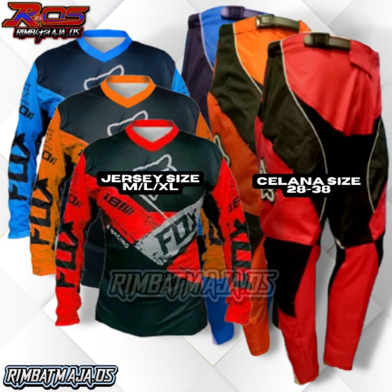 Jual Jersey motor trail dewasa/Baju cross motocross offroad dewasa ...