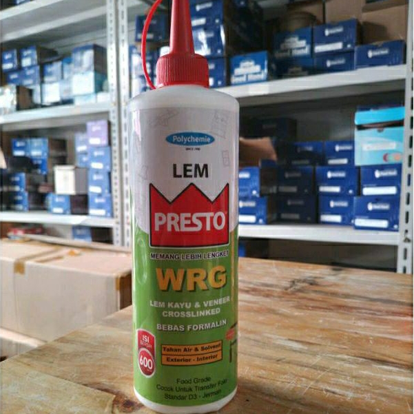 Jual lem presto WRG 600 gram/lem kayu | Shopee Indonesia