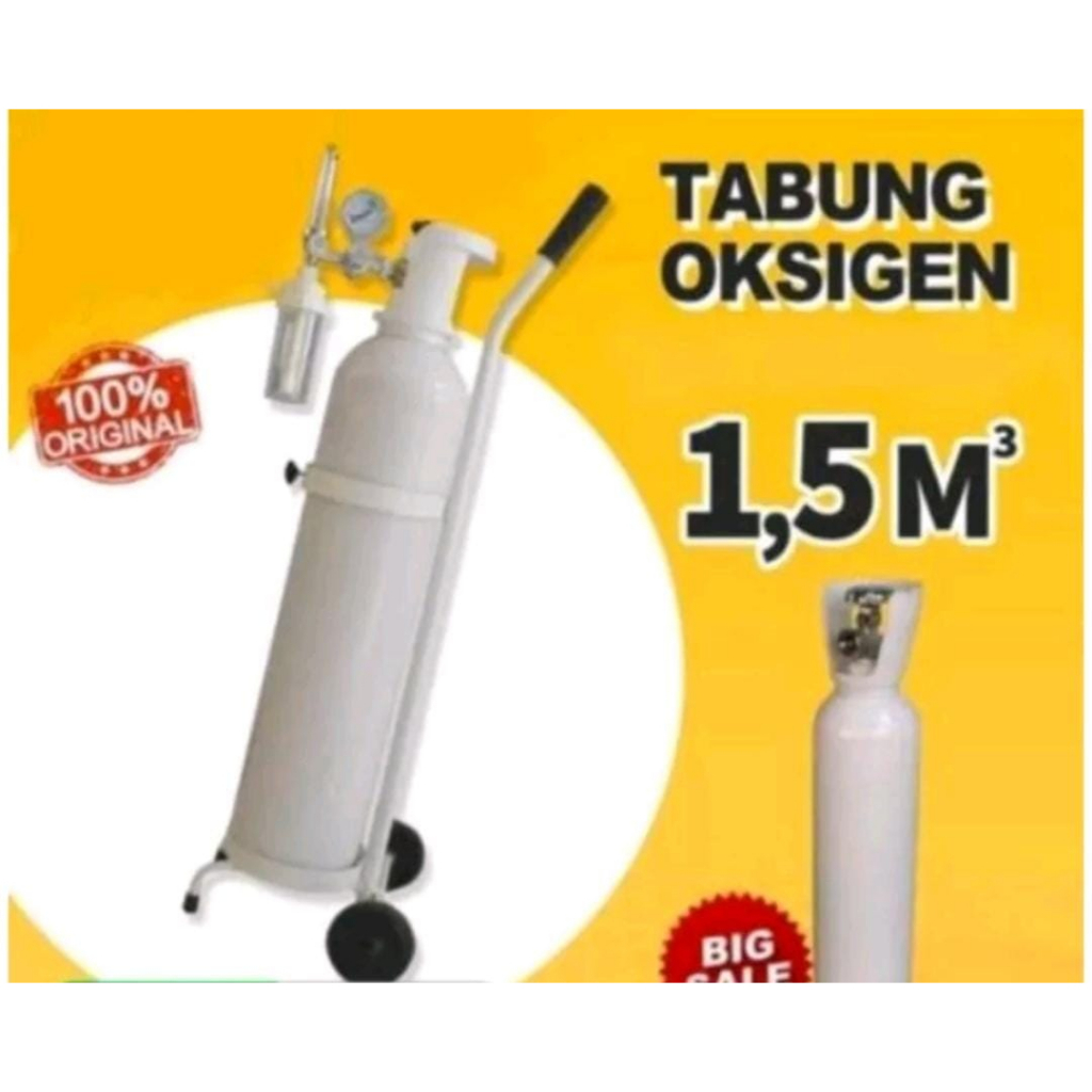 Jual Tabung Oksigen 1.5m3 2m3 | Shopee Indonesia