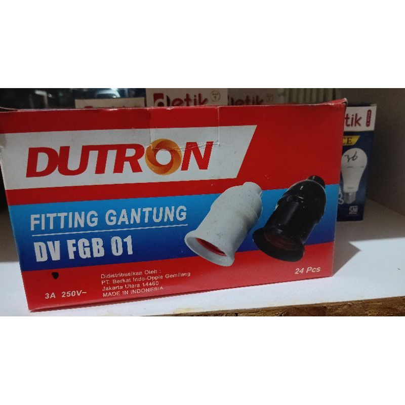 Jual BACA DESKRIPSI : FITTING GANTUNG DUTRON | FITTING DUTRON | TEMPAT LAMPU | Shopee Indonesia