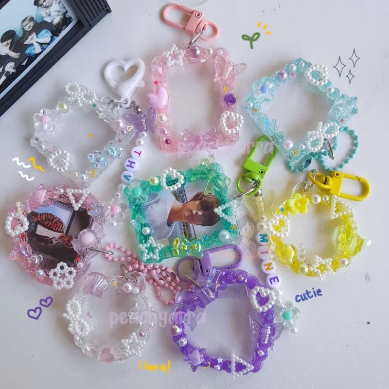 Jual READY/CUSTOM Mini Frame Keychain Deco | Akrilik keychain Kpop ...