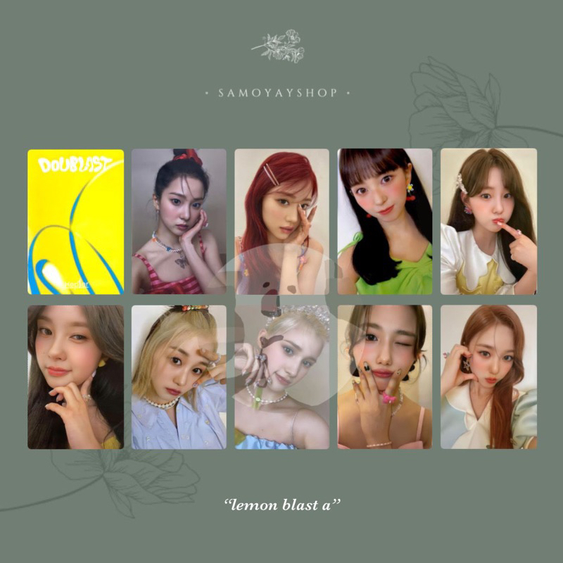 Jual Photocard Kep1er Doublast Lemon Blast Blue Blast | Shopee Indonesia