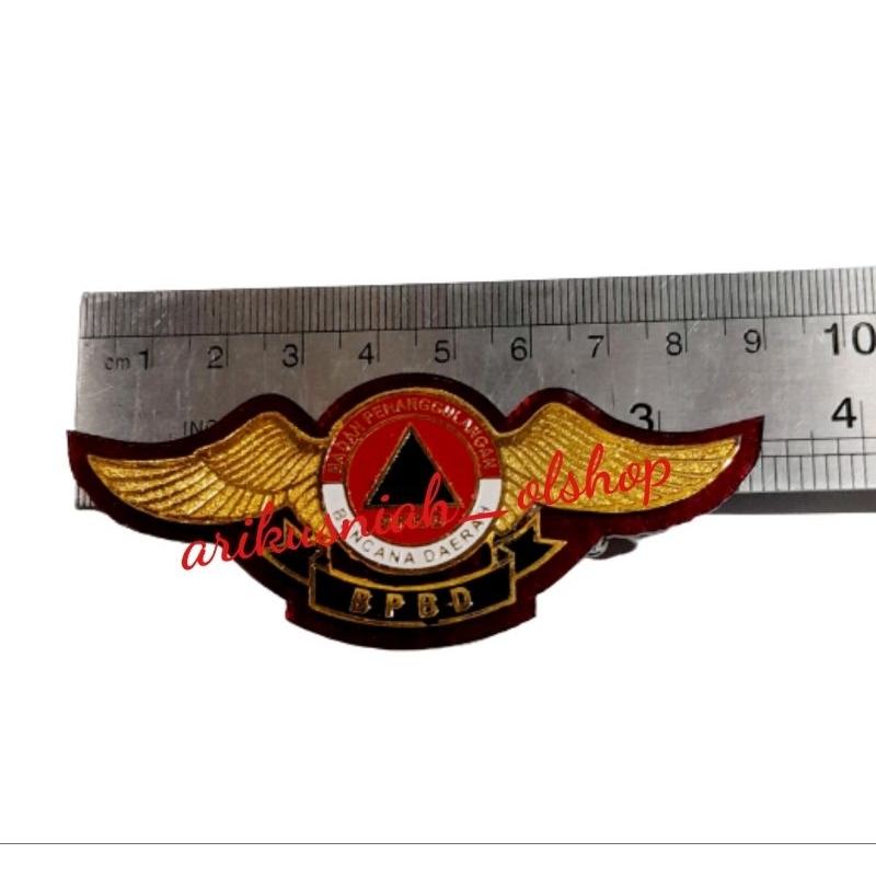 Jual wings BPBD logam kuningan magnet | Shopee Indonesia