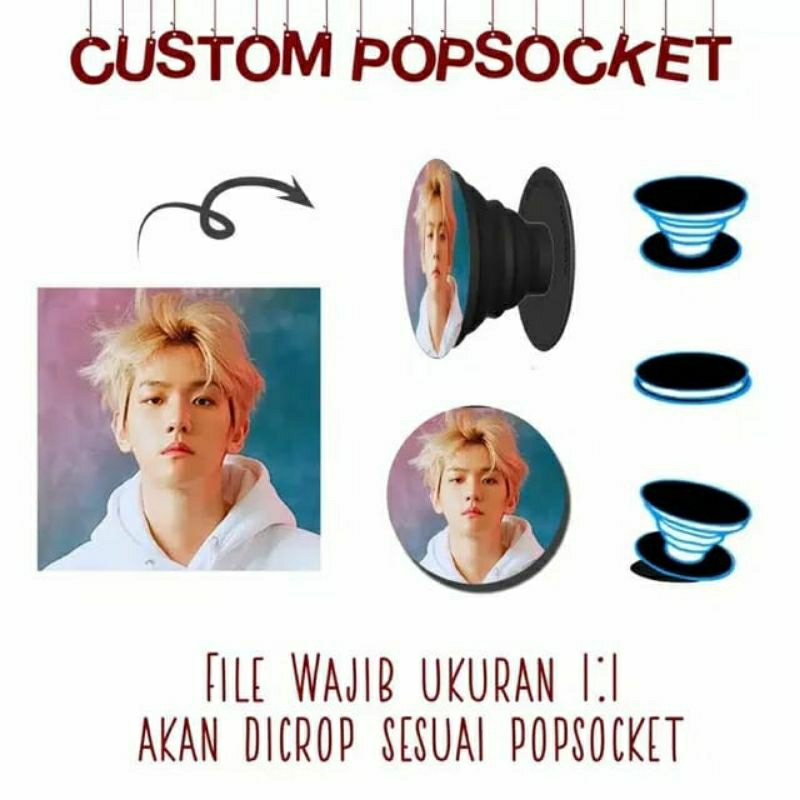 Jual Popsocket Custom Bisa Request Gambar Atau Foto | Shopee Indonesia