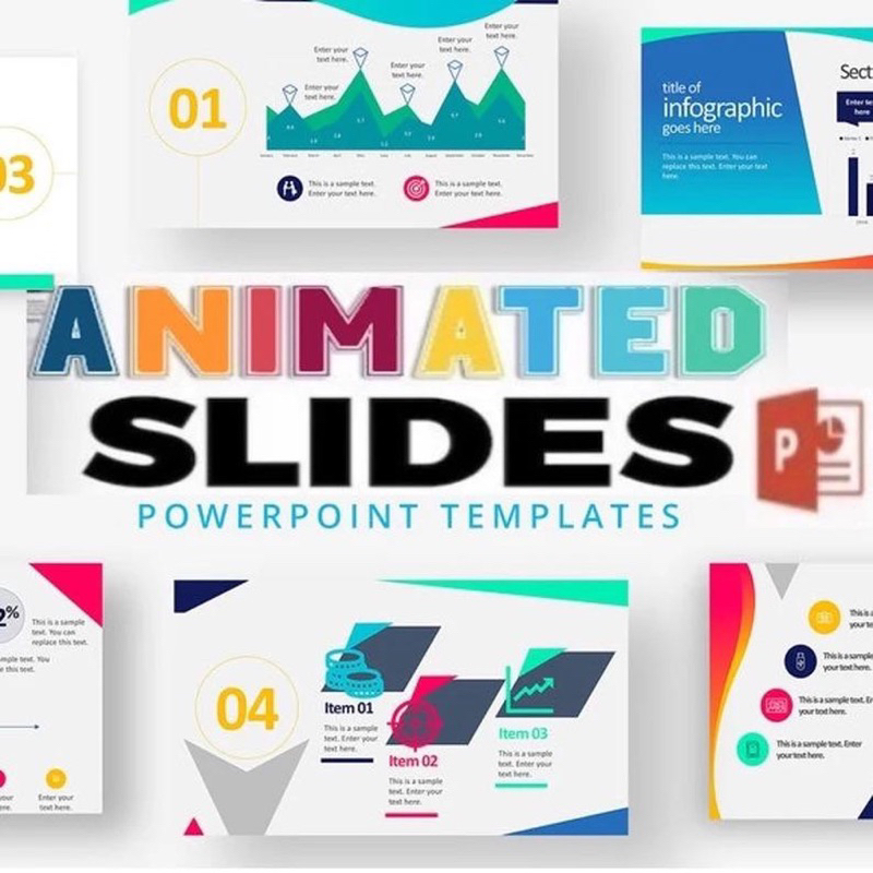 Jual 10,000 Slides Premium Latest Animated PowerPoint Template Animasi ...
