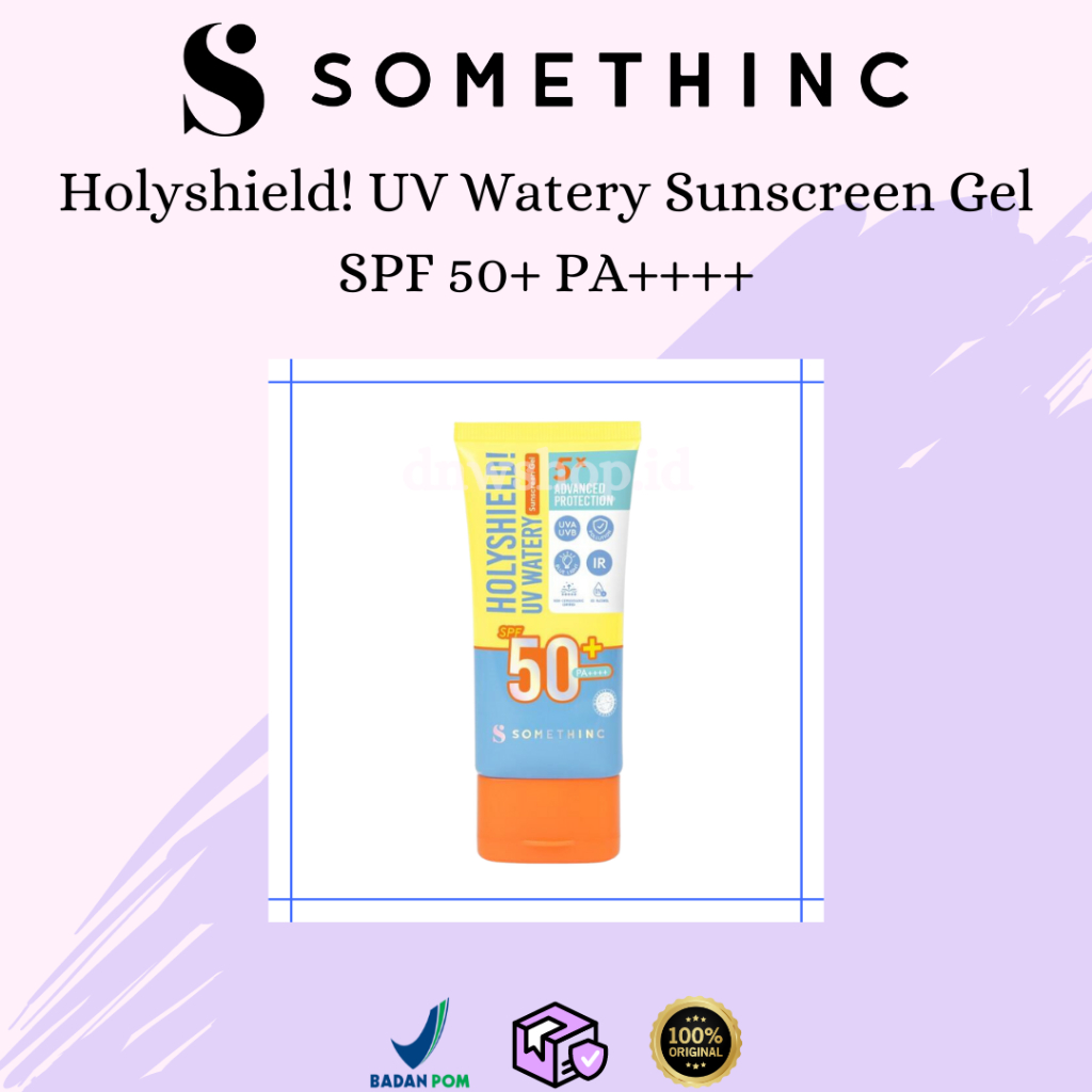 Jual Somethinc Holyshield! UV Watery Sunscreen Gel SPF 50+ PA ...