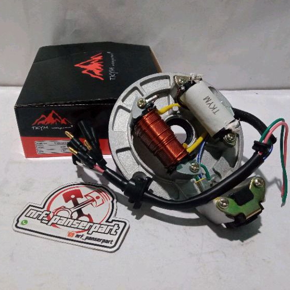 Jual SPUL WIN 100/SPOOL MAGNET STATER SET KOMPLIT+FULSER HONDA WIN 100 ...