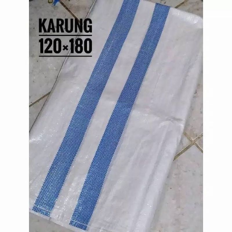 Jual Karung Plastik jumbo 120x180cm / karung plastik 120cm x 180cm ...