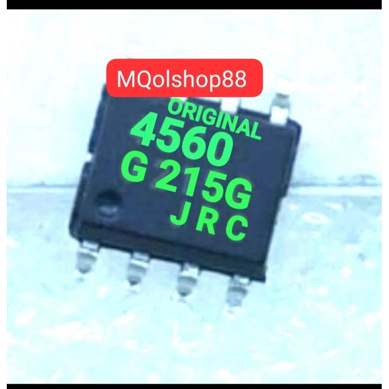 Jual IC DUAL OP AMP LoW NOISE JRC4560D | Shopee Indonesia