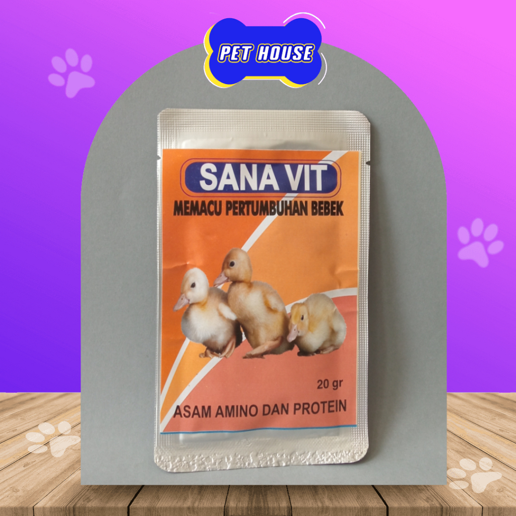 Jual SANA VIT 20GR - VITAMIN BEBEK CEPAT BESAR OBAT PEMACU PERTUMBUHAN ...