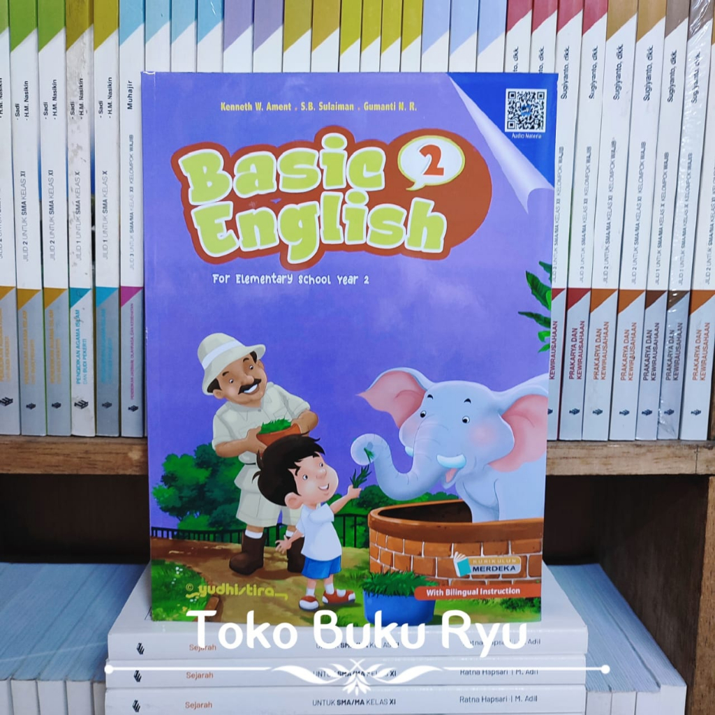 Jual Buku Basic English Kelas 2 / II SD Kurikulum Merdeka Yudhistira ...
