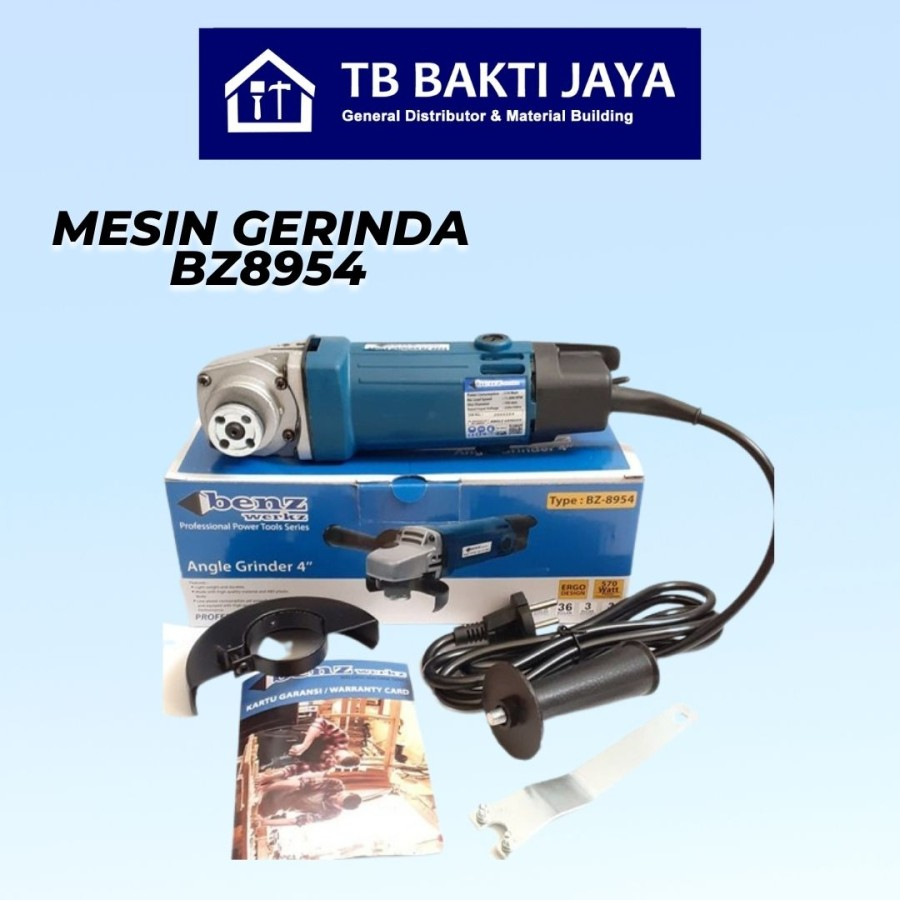 Jual Mesin Gerinda Tangan 4 Inch Angle Grinder Benz BZ8954 | Shopee ...