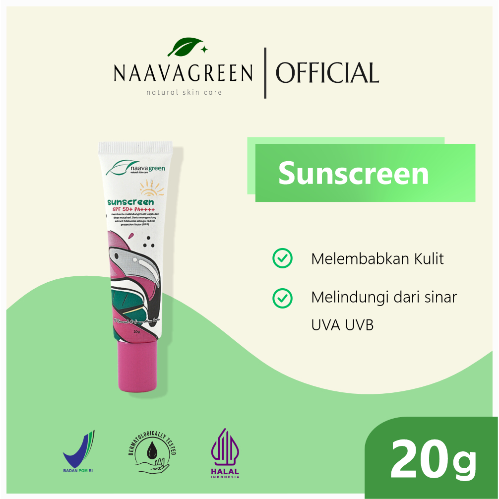 Jual Naavagreen Sunscreen - Melembabkan kulit kering dan melindungi ...