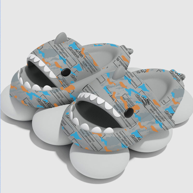Jual Sandal Hiu Dewasa Sandal Rumah Couple Sendal Shark Anak Laki Laki ...