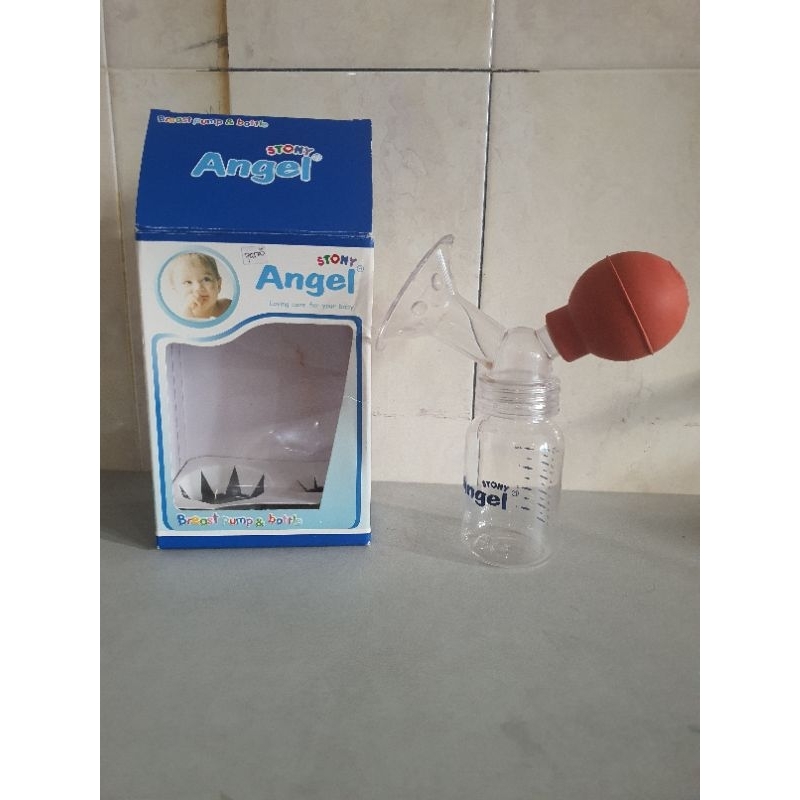 Jual Angel STONY Breast Pump & Bottle ( for baby ) | Shopee Indonesia