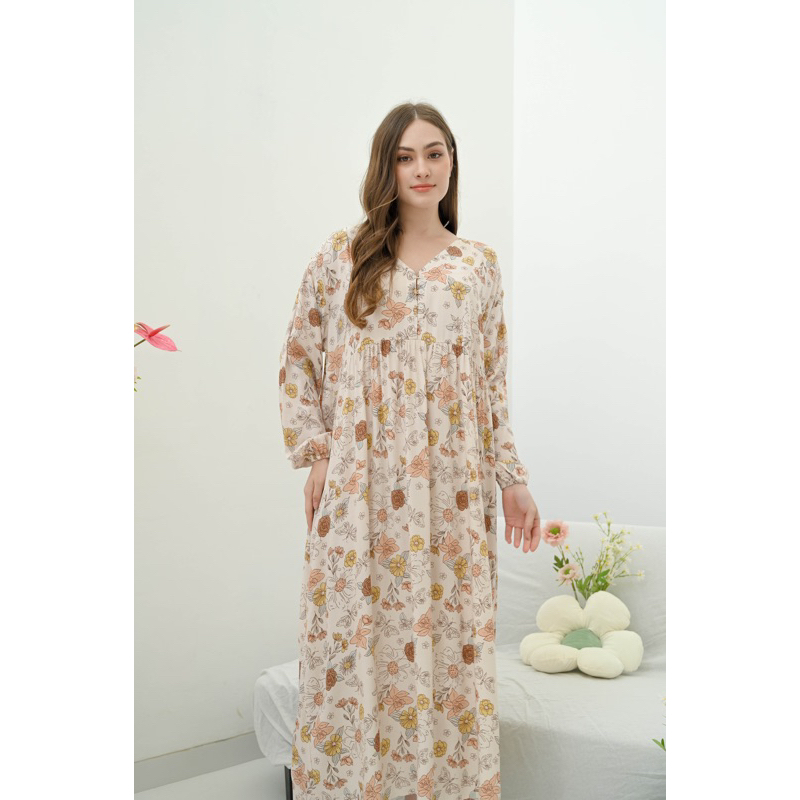 Jual HAIMA - ZARA Long Dress ( daster - gamis - daster panjang rayon ...