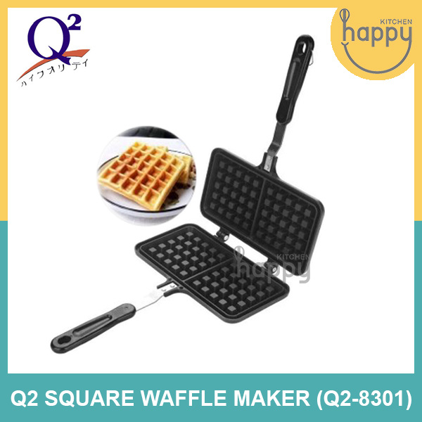 Jual Q2 Cetakan Kue Waffle Croffle Maker Anti Lengket / Cetakan Roti Q2 ...