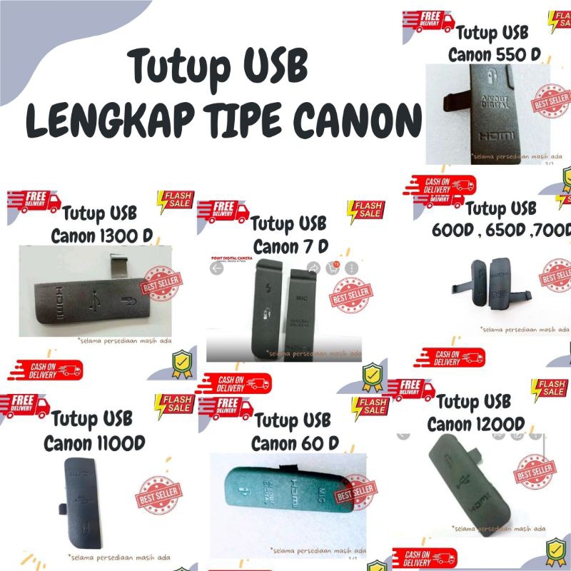 Jual Tutup USB Canon Lengkap Baru Murah | Shopee Indonesia